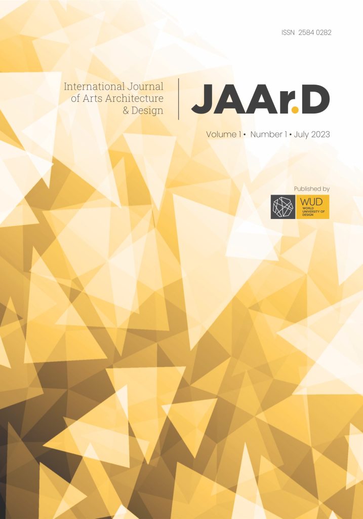 International Journal of Arts Architecture and Design – JAARD